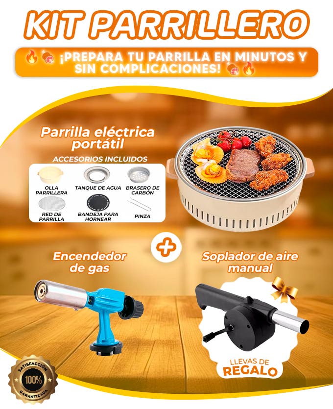 KIT PARRILLERO